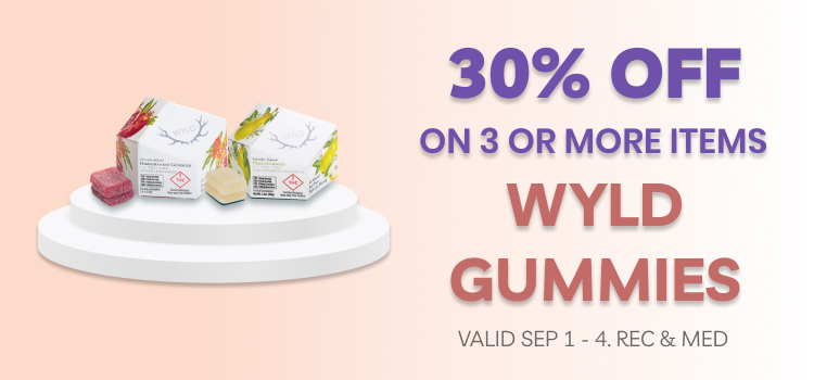 Enjoy the Best Deals on Wyld in Cannabis Dispensaries