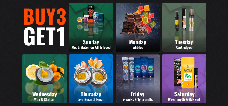 Buy 3, Get 1 Daily Deals in Denver, Colorado