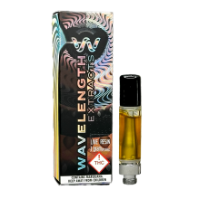 Wavelength Extracts Live Resin Cartridge | Tangerine Frost 1g Med