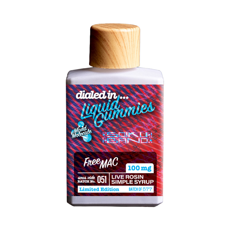 Dialed In Liquid Gummies | Free MAC 100mg Rec