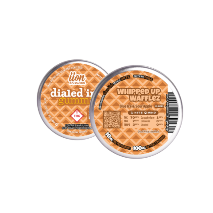 Dialed In Gummies | Whipped Up Wafflez 100mg Rec