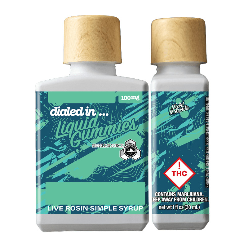 Dialed In Liquid Gummies | Boom Boom Sauce 100mg Rec