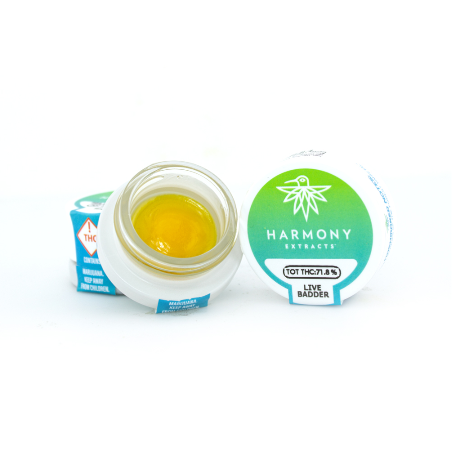 Harmony Extracts Live Badder | Chocolate Ghost 1g Med