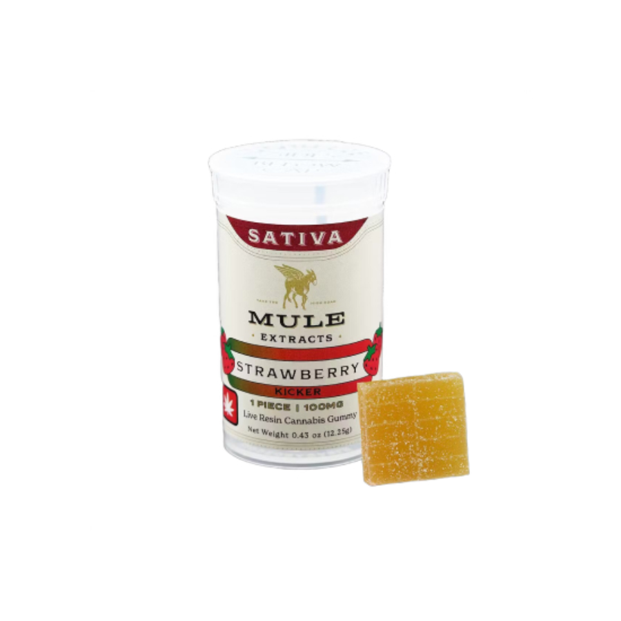 Mule Kicker Gummies | Strawberry 100mg