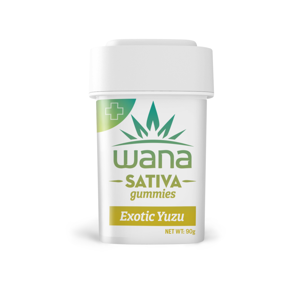 Wana Classic Gummies | Sativa Exotic Yuzu Inspire 1000mg Med